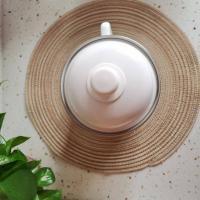 China Enamel Carbon Steel Pasta Pot With PE Lid , Enamel Full Coated Noodle Pot EU Approved for sale