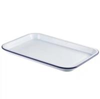 China Glossy Shiny Reusable Cast Iron Enamel Food Dish Nordic Design Enamelware Pie Dish for sale