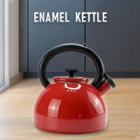 China Lightweight Whistling Kettle Teapot Stainless Steel 2.5L 2.2L Camping Pot for sale