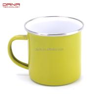 China Production 30 Days 12oz Sublimation Enamel Printed Custom Enamel Camping Coffee Mug Enamel Cups Bulk for sale