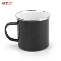 China Production 30 Days 12oz Sublimation Enamel Printed Custom Enamel Camping Coffee Mug Enamel Cups Bulk for sale