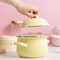 China General for Gas and Induction Cooker Enamel Cookware Custom Color Casserole Pot Food Warm Pot Casserole Cooking Dish for sale