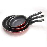 China Handmade Granite Cookware Set Comprising Non Stick Frying Pan Carbon Steel Enamel Cooking Pot Sets Featuring Custom Logo for sale
