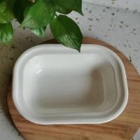China Customized Cast Iron Steel Enamel Serving Dish Plate With 304 Steel Rolled Edge Rim for sale