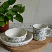 China 240g Custom Logo Enamel Carbon Steel Bowl Set 6cm 7cm 8cm 9cm 10cm 11cm 14cm 15cm Plain White Round Dinner Rice Soup for sale