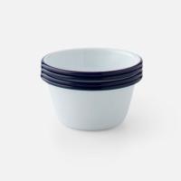 China Double Coating Enamel Puddin Bowl Sets 80ml 500ml Functional Kitchen Accessories for sale