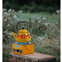 China Eco Friendly Enamelled Carbon Steel Kettle Customized Logo Water Boiling Kettle 1.2L 1.5L 1.8L 2.5L Teapot Coffee Kettle for sale