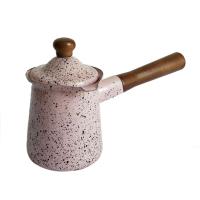 China 80000pieces per year enamel European enamel coffee pot cast iron cookware metal coffee pot Turkish coffee pot coffee warmer for sale