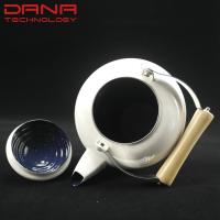 China White Enamel Metal Steel Water Kettle Teapot Stovetop Teapot  0.7L 1.2L 1.5L for sale