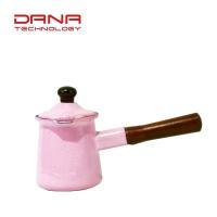 China Thickness 0.8mm Enamel Coffee Warmer Pot 300ml 400ml 800ml Maintains Temperature for sale