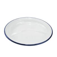 China Metal Enamel Coating Food Dish Plate Dinnerware Plate For Various Cuisines EU FDA for sale