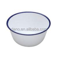 China OEM Enamel Camping Dinner Set With Printing Enamel Mugs Plates Bowls Pot Camp Set for sale