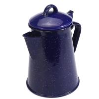 China 80000pieces per year porcelain multi capacity enamel kettle teapot coffee pot white dot water kettle ideal for commercial for sale