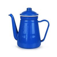 China Daily Eco-Friendly Multi Capacity Enamel Kettles Classic Design Teapot Coffee Pot Water Kettle Great for Home and Office for sale