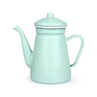 China Daily Eco-Friendly Multi Capacity Enamel Kettles Classic Design Teapot Coffee Pot Water Kettle Great for Home and Office for sale