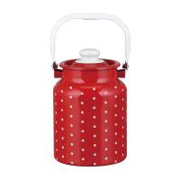 China Customized Color Enamel Kettle Classic Saudi Type Enamel Coating Double Coating Teapot for sale