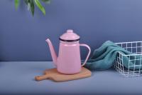 China Eco Friendly Enamel Teapot Sets Hot Water Kettles With Cover And Handle OEM Size for sale