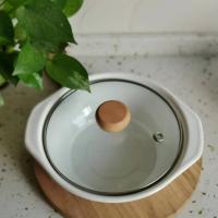 China Glass Lid Kitchen Cook Pots Enamel Carbon Steel Cookware Sets 16cm 18cm 20cm 22cm 24cm for sale