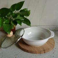 China Glass Lid Kitchen Cook Pots Enamel Carbon Steel Cookware Sets 16cm 18cm 20cm 22cm 24cm for sale
