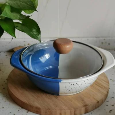 China Customized Color Daily Carbon Steel Cook Pot Set Non Toxic Kitchen Seafood Milk Soup Sauce Pot Pan with Glass Lid for sale