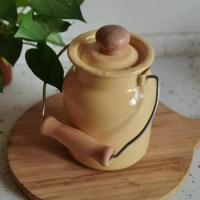 China 2.9L 4.2L 6L Handmade Farmhouse Decorative Milk Can Enamel Carbon Steel Tubs for sale