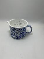 China Carbon Steel Instant Noodle Pot With Speckle Enamelled Surface Custom Logo Printing for sale