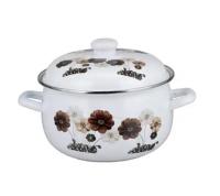 China Enamel Porcelain 5PCS Turkey Pot Casserole Set Customized Logo Sizes 18 To 26cm for sale