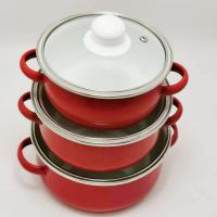 China Plastic Knob Set De 3 Ollas Tapa Crystal Porcelanadizado Hot Spot for sale