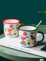 China Hygienic 12oz White Sublimation Mug Including C Shape Handle Sublimation White Mug with Decal for sale