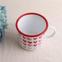 China Hygienic 12oz White Sublimation Mug Including C Shape Handle Sublimation White Mug with Decal for sale