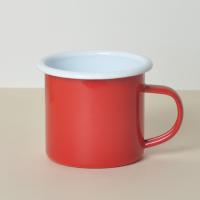 China Enamel 12oz 17oz European Warmer Custom Logo Coffee Mug Ideal for Personalized Coffee Experience for sale