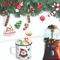China Thickness 0.5mm Classic Enamel Coffee Mug Set Featuring Flower Theme Designed for Home Travel Enthusiasts for sale