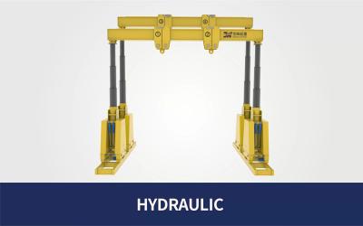 China RMG Type Hydraulic Gantries Ground Travel Rail Mounted Container Gantry Crane With Spreader for sale