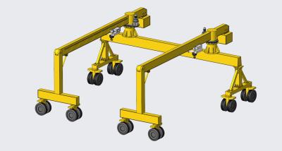 China Straddle Container Gantry Crane Beam 50 Ton For Casting Yard for sale