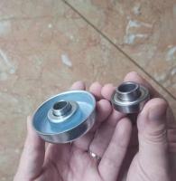 China Stampeded Flanged Conveyor Roller Bearings 6202zz 10mm-47mm for sale