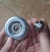 China Small Flanged Stamped Ball Conveyor Roller Bearings 6001 ZZ for sale