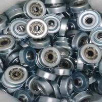 China Small Flanged Stamped Ball Conveyor Roller Bearings 6001 ZZ for sale