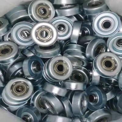 China Customized Small Flanged Stamped Steel Pillow Block Bearings 6001 ZZ for sale
