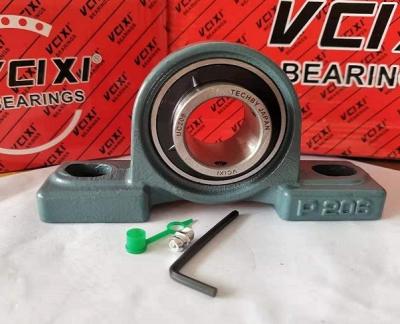China 30mm Heavy Duty Pillow Block Bearings UCP 206 Unit Chrome Steel Bearing for sale