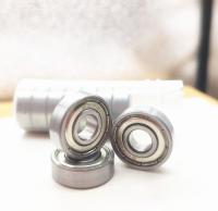 China Iron Sealed Single Row Deep Groove Ball Bearing 608ZZ 8x22x7mm for sale