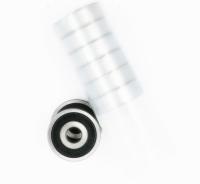 China 15x35x11 Motorcycle All Balls Wheel Bearings 6202RS With Anti Dust Rubber Seal for sale