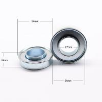 China ODM 10mm Iron Flange Pressed Stamped Bearing 27x51x16 for sale