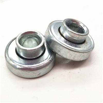 China Flange Pressed Stamped Bearing 6001zz 27x51x16 ODM 10mm Iron for sale
