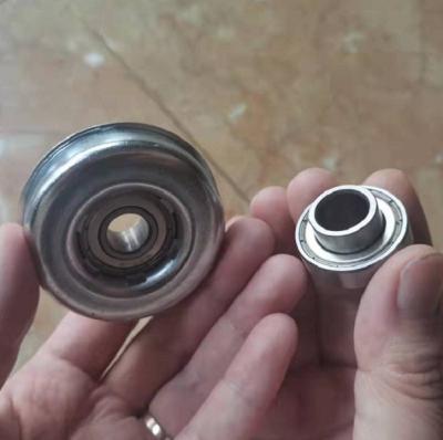 China Carbon Steel Stamped Bearing 6001zz 38x36x12 Mm for Doors for sale