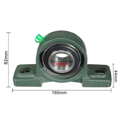 China UCP201-8 UCP205 UCP206 pillow block mounted bearing 1/2'' Bore Solid Cast Iron Base for sale