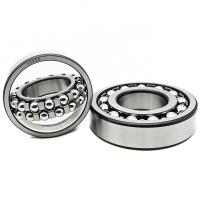 China Chrome Steel Double Row Self Aligning Ball Bearing 1209K 1210K 1211K 1212K for sale