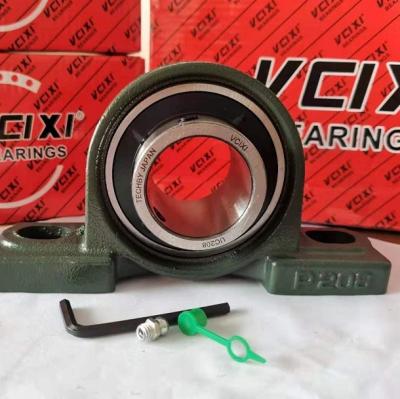 China Flange Mount Pillow Block Bearing Ucp 208 Chrome Steel ball bearing for sale