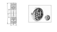 China High Precision Double Row Self Aligning Roller Bearing 2306K 2307K 2308K 2309K 2310K for sale