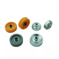 China 15x32x9 6002zz Ominball Plastic Stamped Flange Bearing For Conveyor Roller for sale