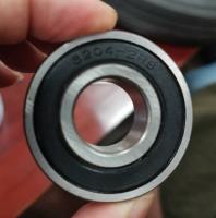 China Steel Ball Conveyor Roller Bearings 6204 For Skate Wheel 20*47*14 for sale